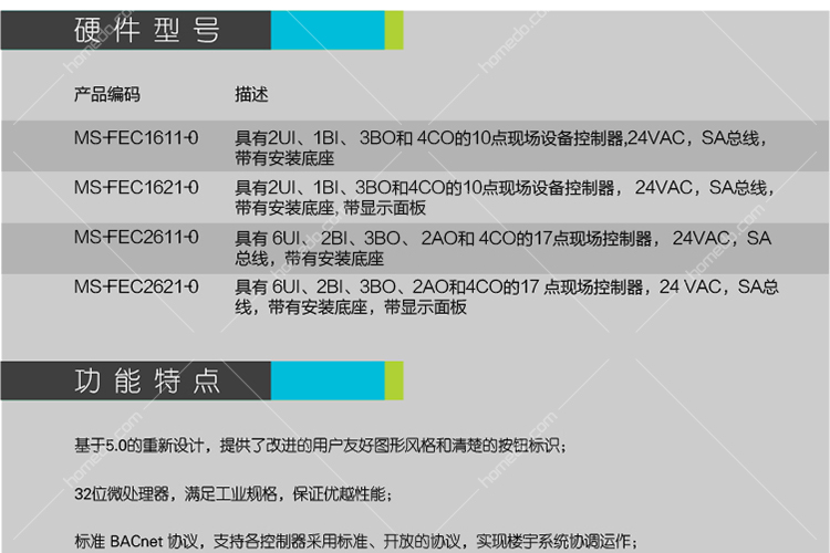 江森自控(JohnsonControls)现场控制器 MS-FEC2611-0_报价_价格_江森DDC控制器批发采购_河姆渡B2B电子商务平台